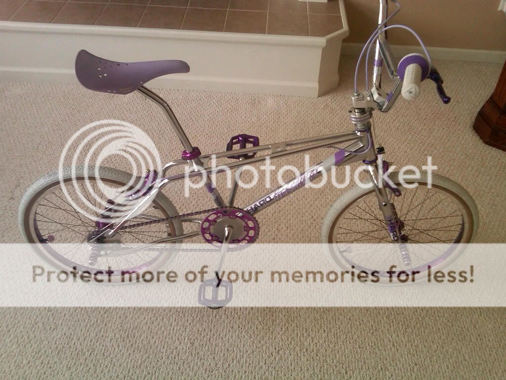 BMXmuseum.com For Sale / Reduced! Custom 1986 Haro Master - Purple and ...